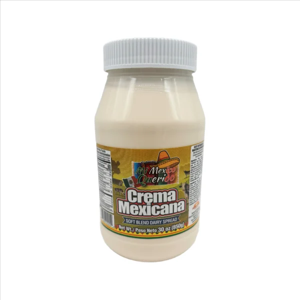 Mi Mexico Querido Crema Mexicana 30 oz – Doña Lisa Food Inc