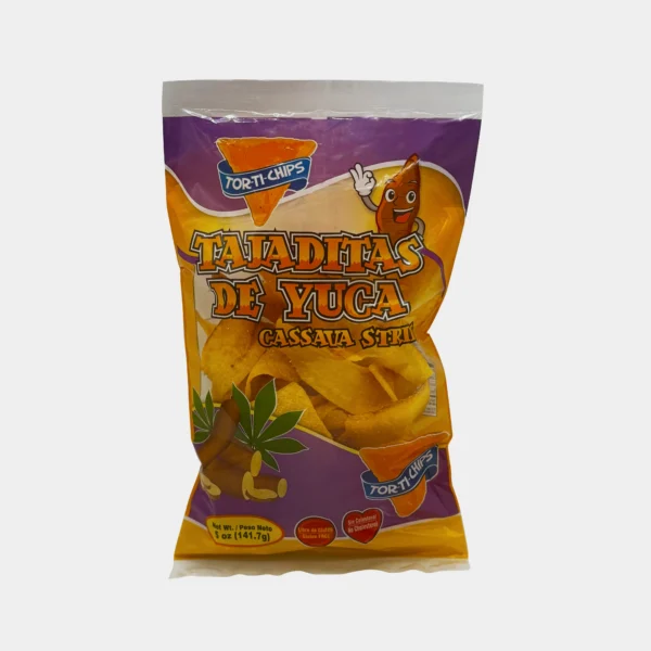 Tor-Ti-Chips Tajaditas de Yuca 5oz – Doña Lisa Food Inc