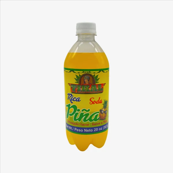 Tikal Rica Soda de Piña 20 Oz. – Doña Lisa Food Inc